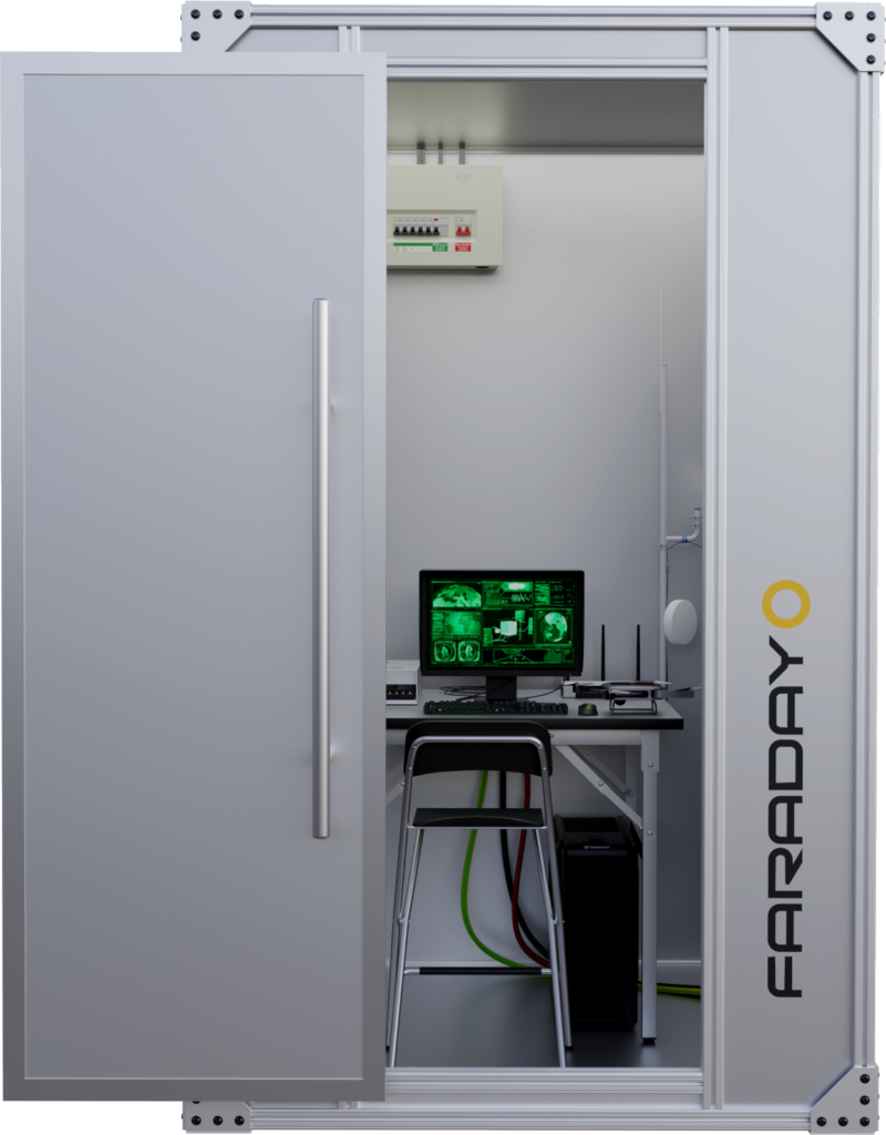 Modular Hardwall Faraday Enclosures | FARADAY DEFENSE - JBS
